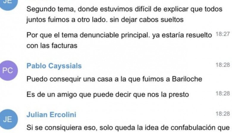 Escándalo: Se filtró un chat entre jueces, funcionarios macristas y ...