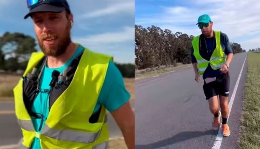 Timothy Franklin, el Forrest Gump australiano que corre para dar la ...